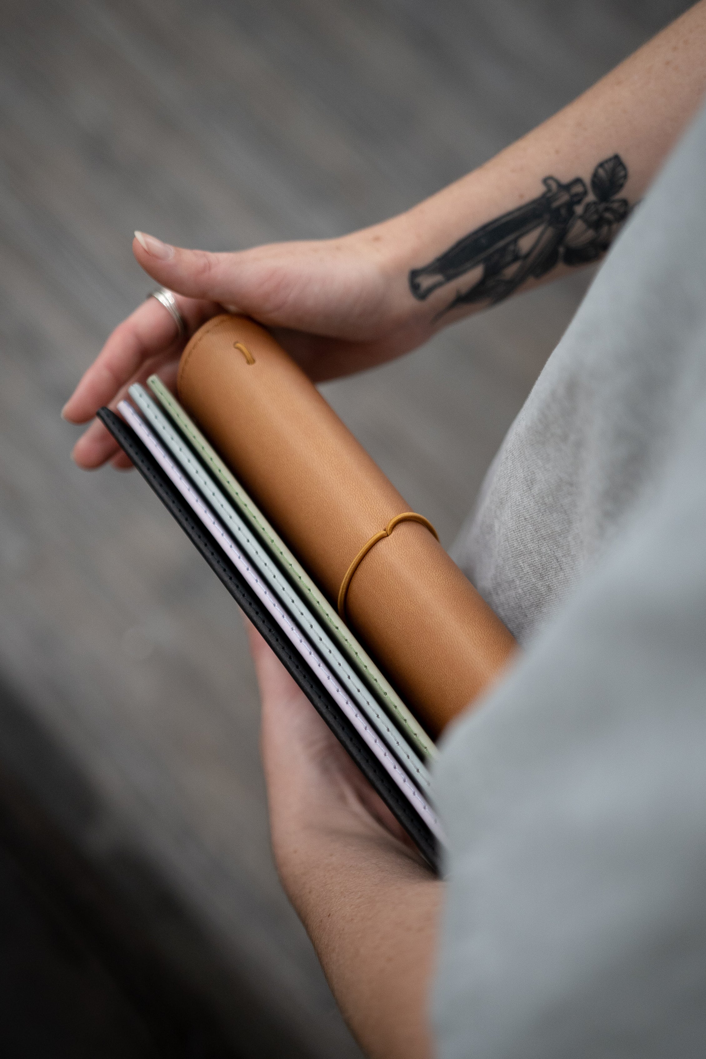 Refillable Notebook Folio - Saddle Brown – Creator's Friend