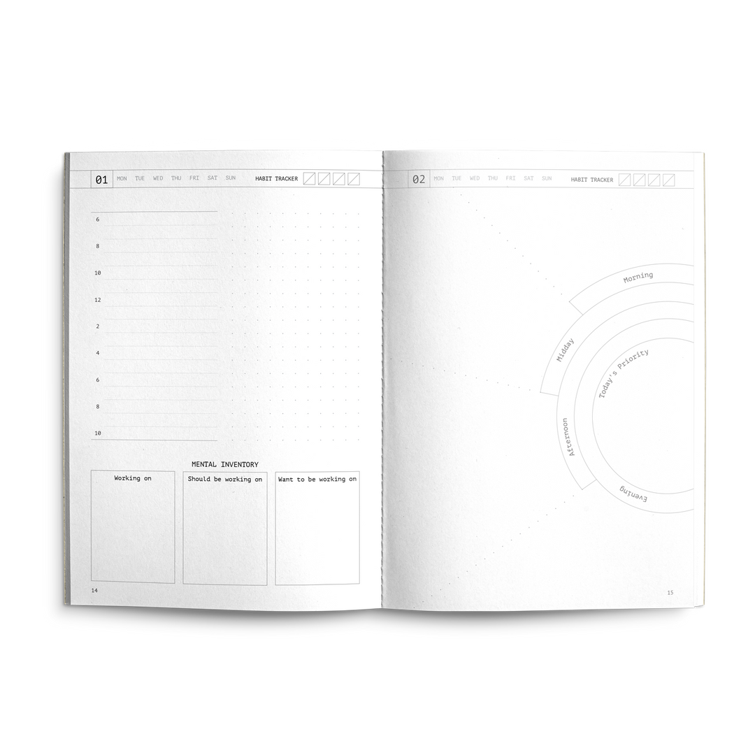 INSTANT WIN Fast Brain Daily Planner Set – Creator's Friend