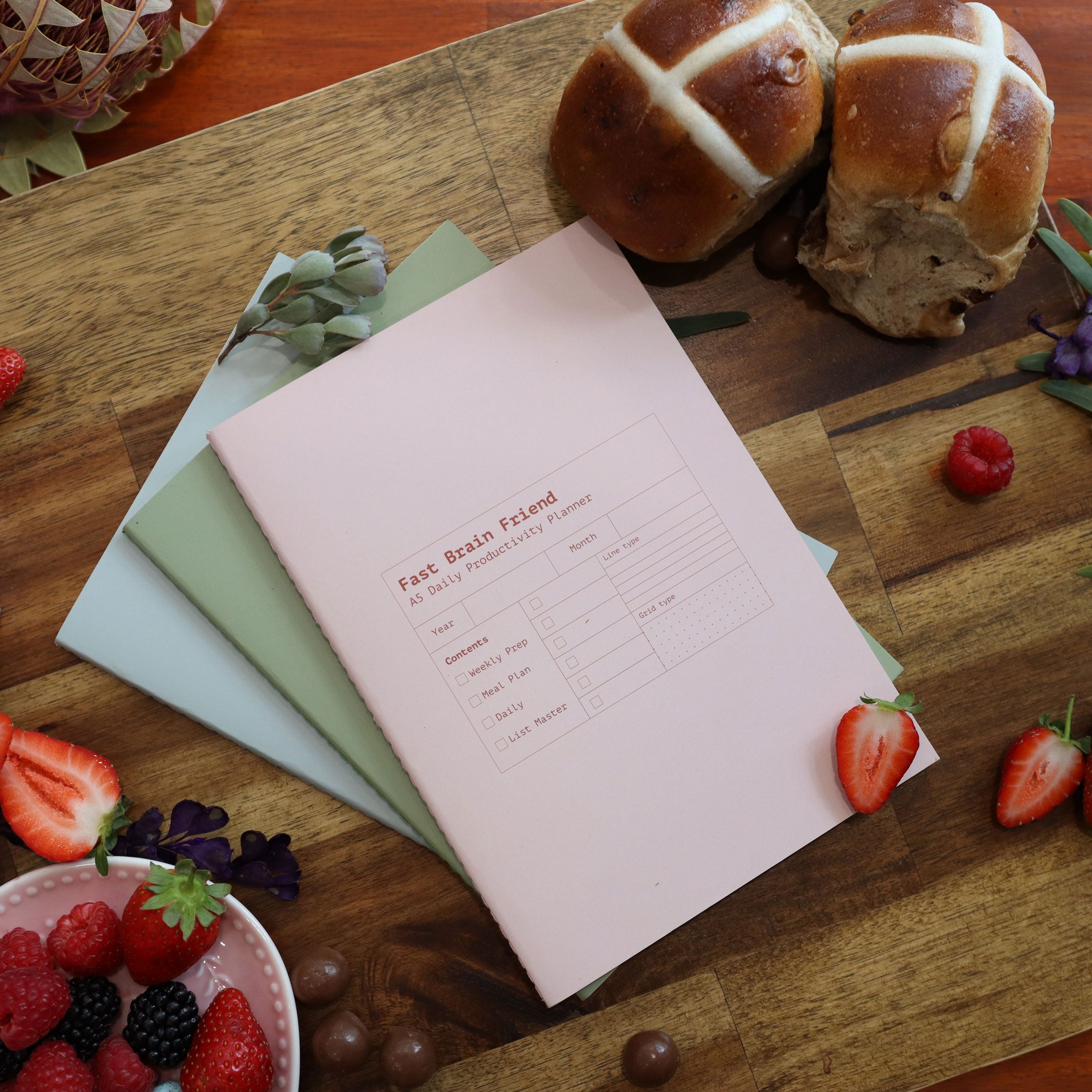 Fast Brain Daily Productivity Planners - Complete Set – Creator's Friend