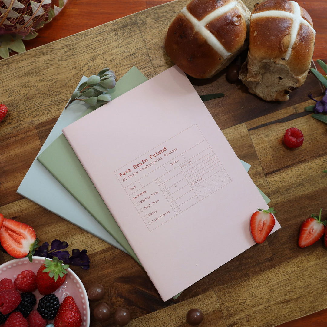 Fast Brain Daily Productivity Planners - Complete Set – Creator's Friend