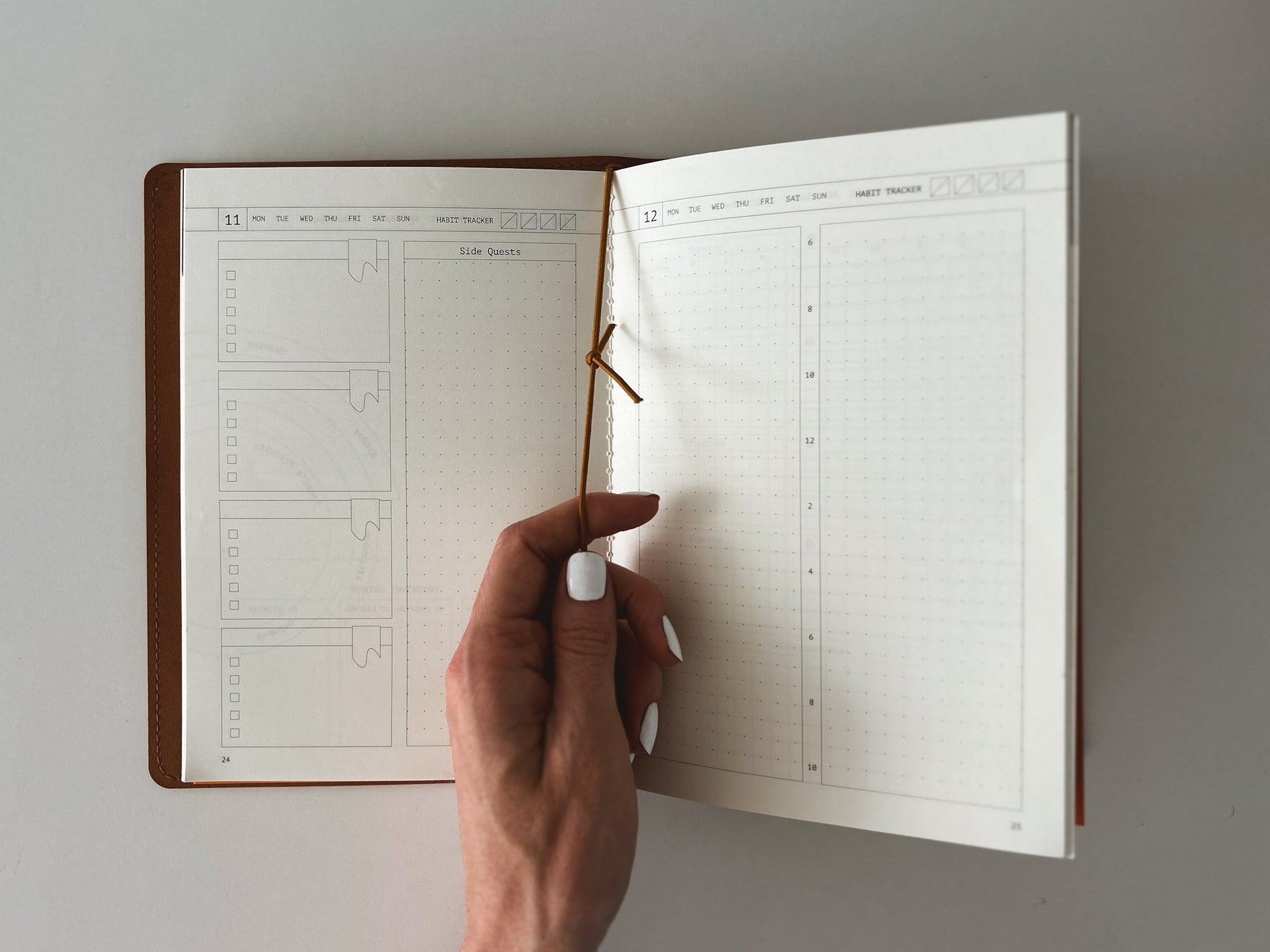 Refillable Notebook Folio - Saddle Brown – Creator's Friend