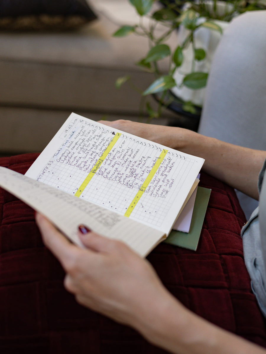 Running List Weekly Planner – Creator's Friend